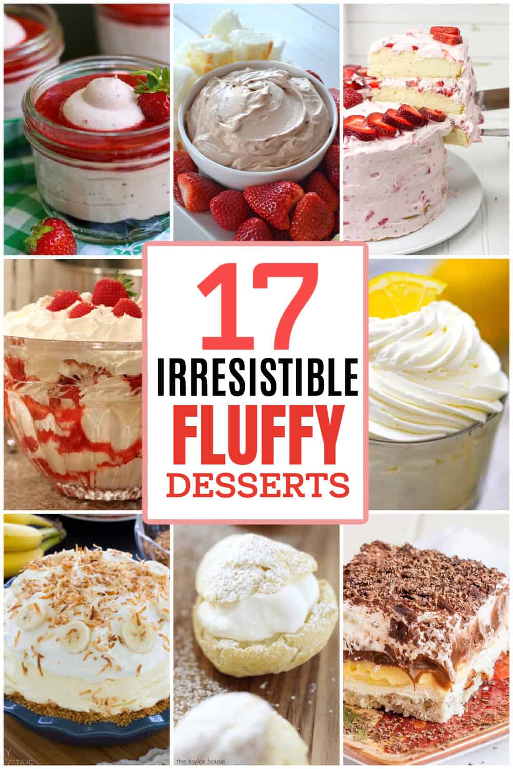 17 Irresistible Fluffy Desserts - The Baking ChocolaTess