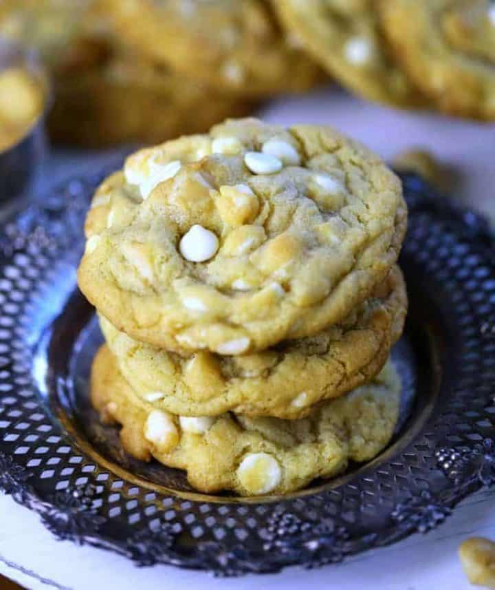 Best-Ever White Chocolate Macadamia Nut Cookies - The Baking ChocolaTess