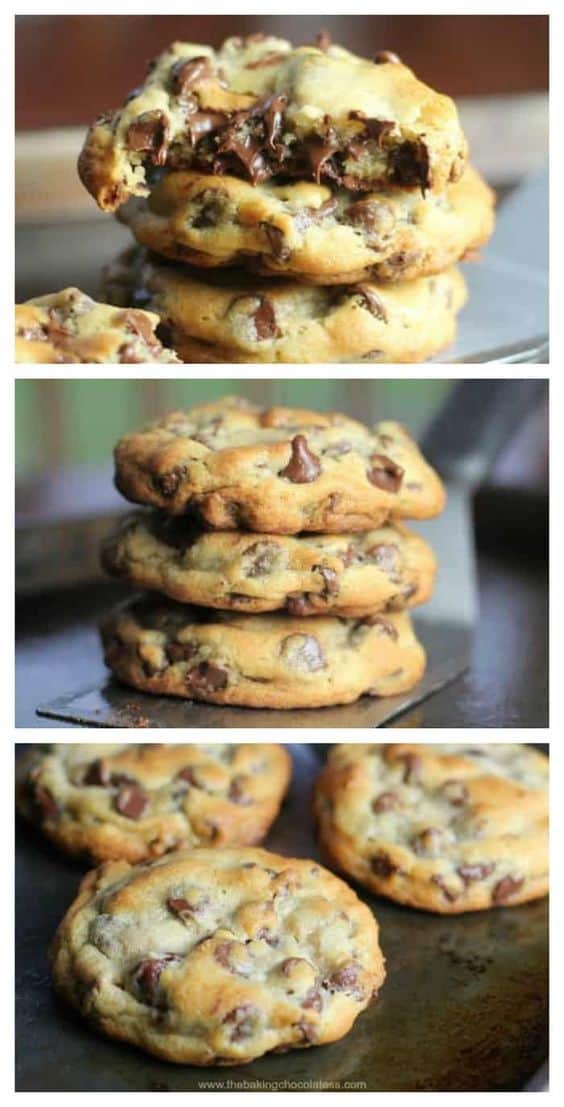 Perfect Chocolate Chip Cookies - The Baking ChocolaTess