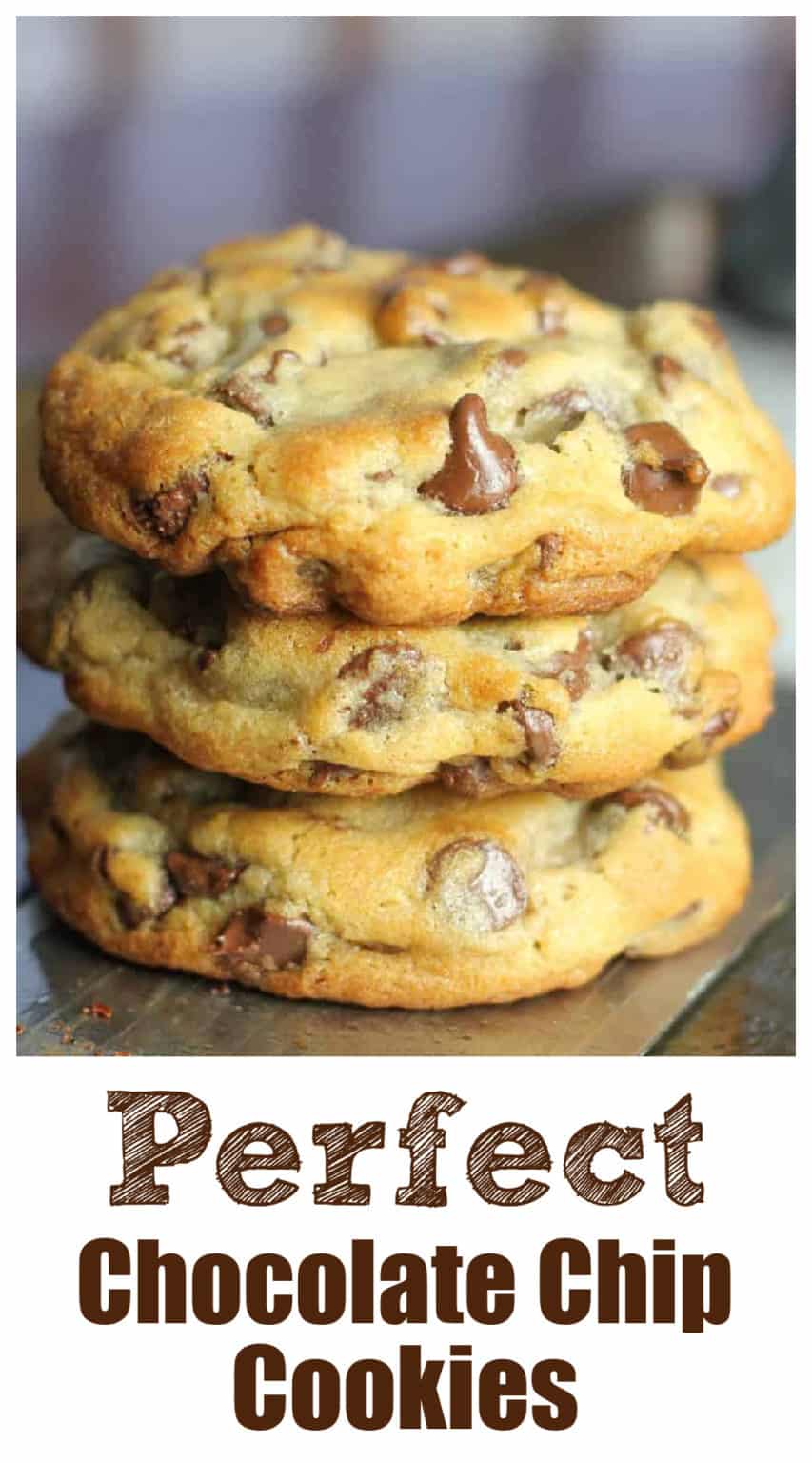 Perfect Chocolate Chip Cookies - The Baking ChocolaTess