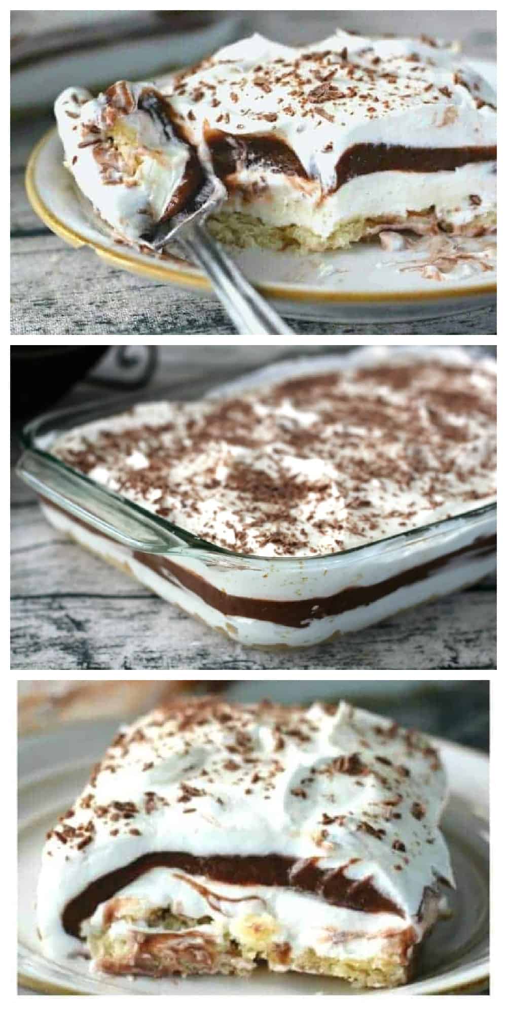 Chocolate Cream Layered Dessert - The Baking ChocolaTess