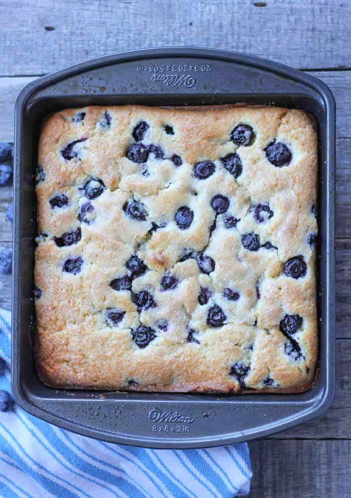 Buttermilk Blueberry Explosion Cake - The Baking ChocolaTess