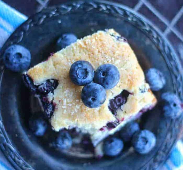 Buttermilk Blueberry Explosion Cake - The Baking ChocolaTess