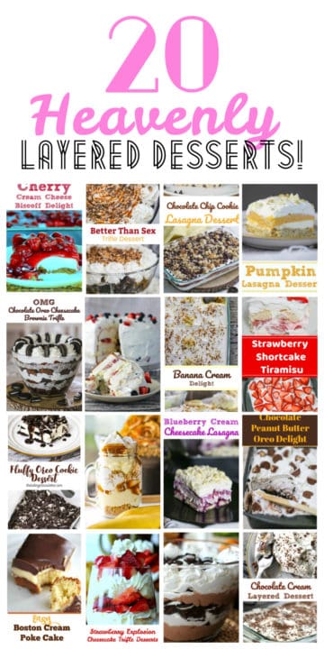 20 Heavenly Layered Desserts! - The Baking ChocolaTess