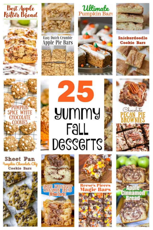 25 Yummy Fall Desserts - The Baking ChocolaTess