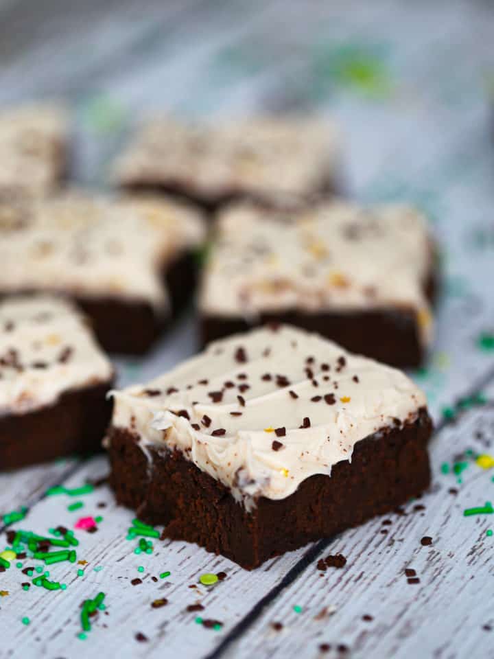 Guinness Chocolate Brownies - The Baking ChocolaTess