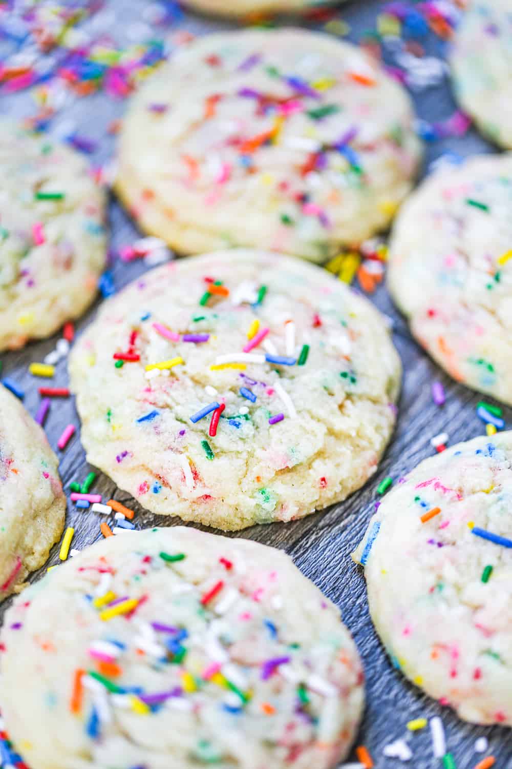 Sprinkle Sugar Cookies - The Baking ChocolaTess