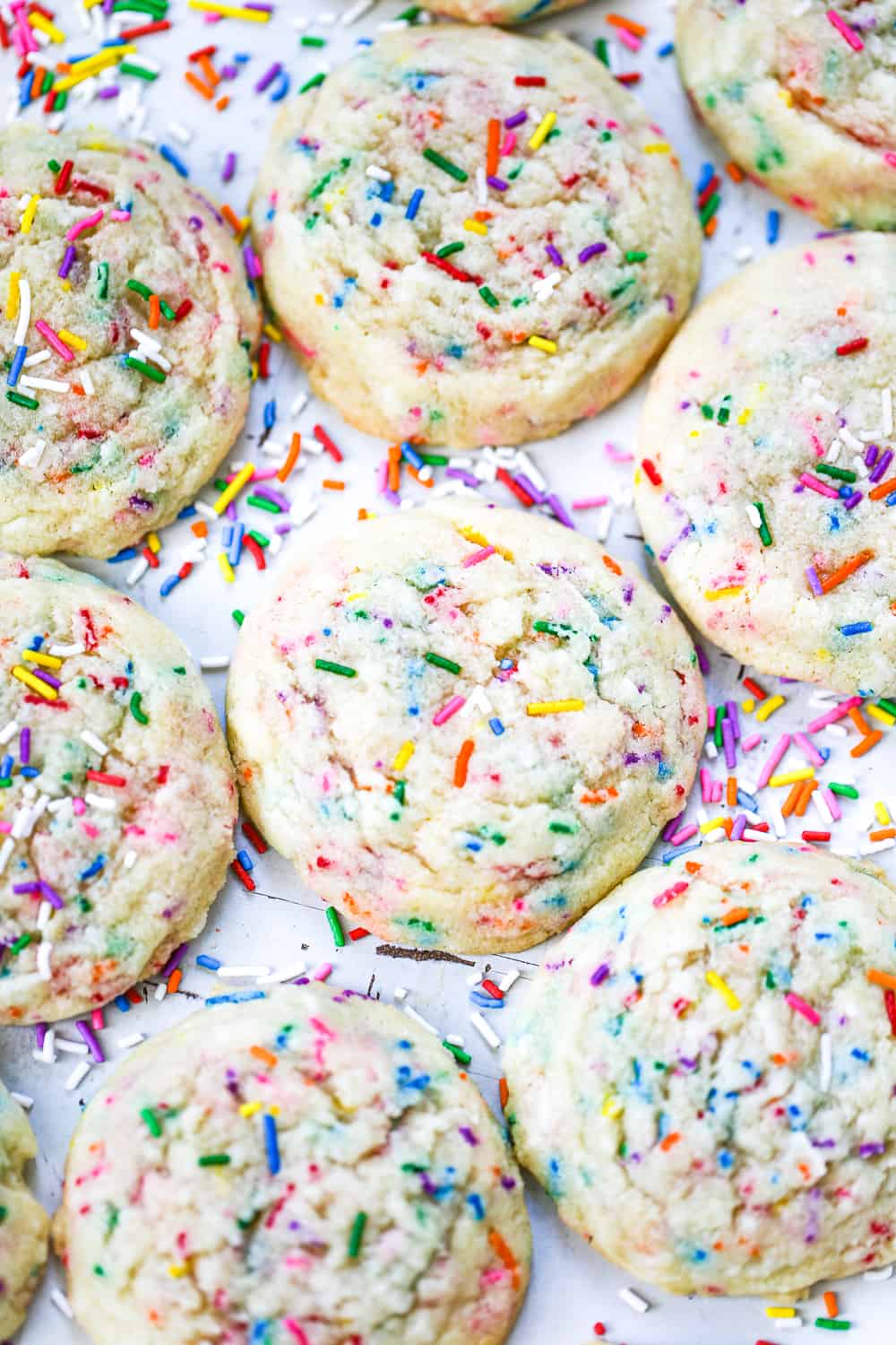 Sprinkle Sugar Cookies - The Baking ChocolaTess