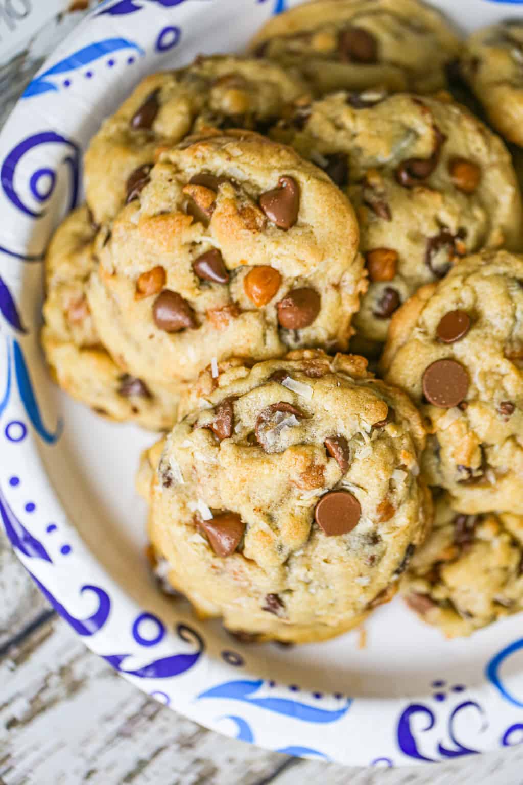 Best Ever Samoa Chocolate Chip Cookies - The Baking ChocolaTess