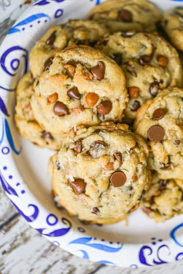 Best Ever Samoa Chocolate Chip Cookies - The Baking ChocolaTess