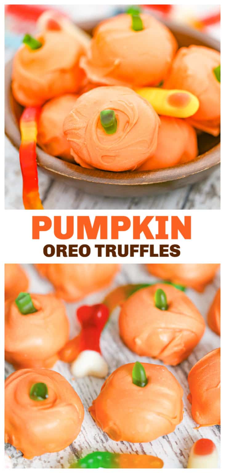 Pumpkin Oreo Truffles - The Baking ChocolaTess