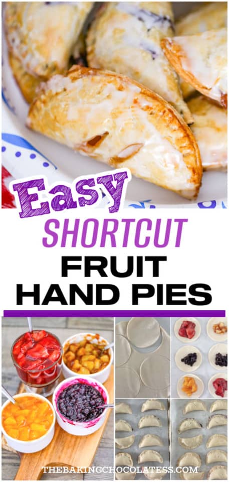 Easy Fruit Hand Pies - The Baking ChocolaTess