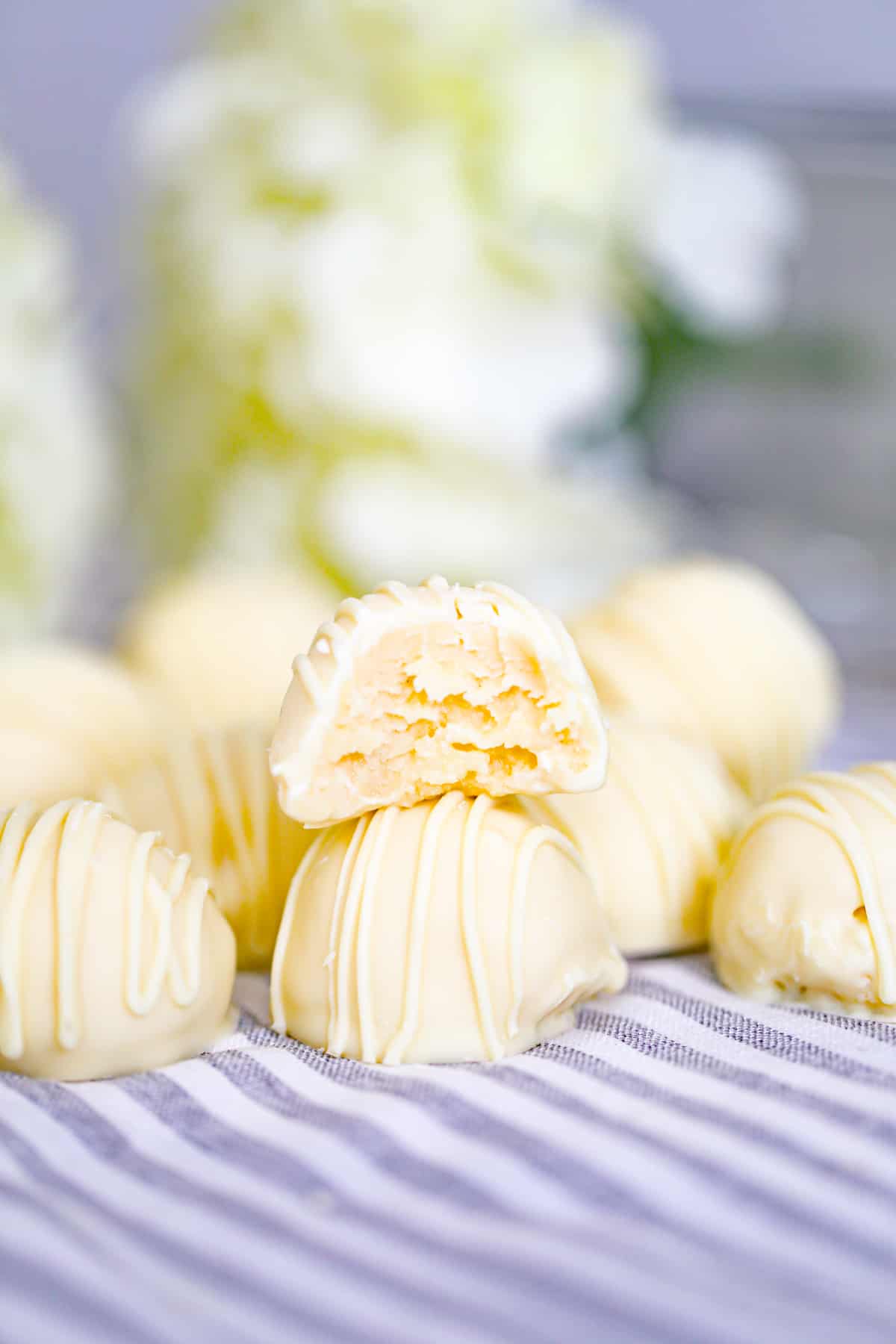 White Chocolate Truffles - The Baking ChocolaTess