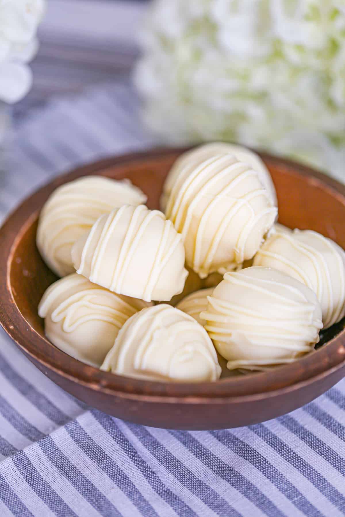White Chocolate Truffles - The Baking ChocolaTess