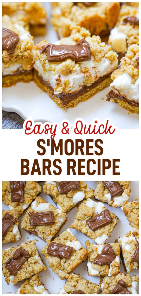 S'mores Bars That Are Super Easy To Make - The Baking ChocolaTess
