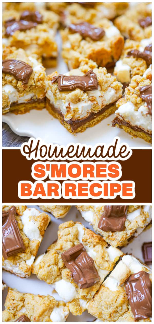 S'mores Bars That Are Super Easy To Make - The Baking ChocolaTess