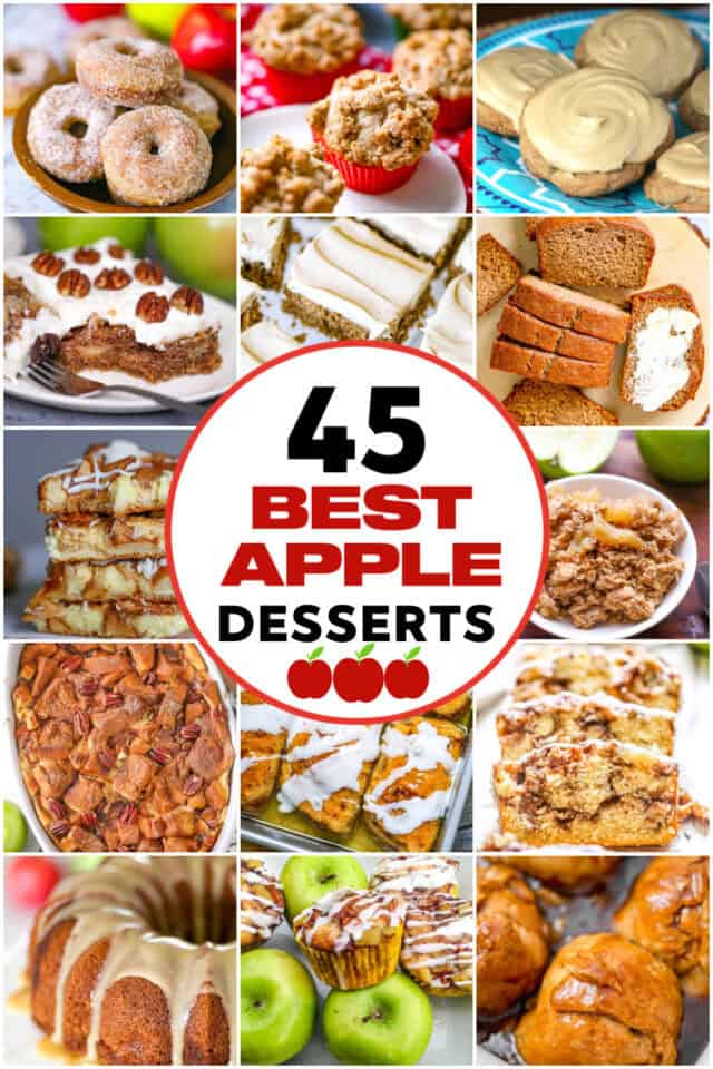 45 Best Fall Apple Dessert Recipes: Hooray for Apple Season! - The ...