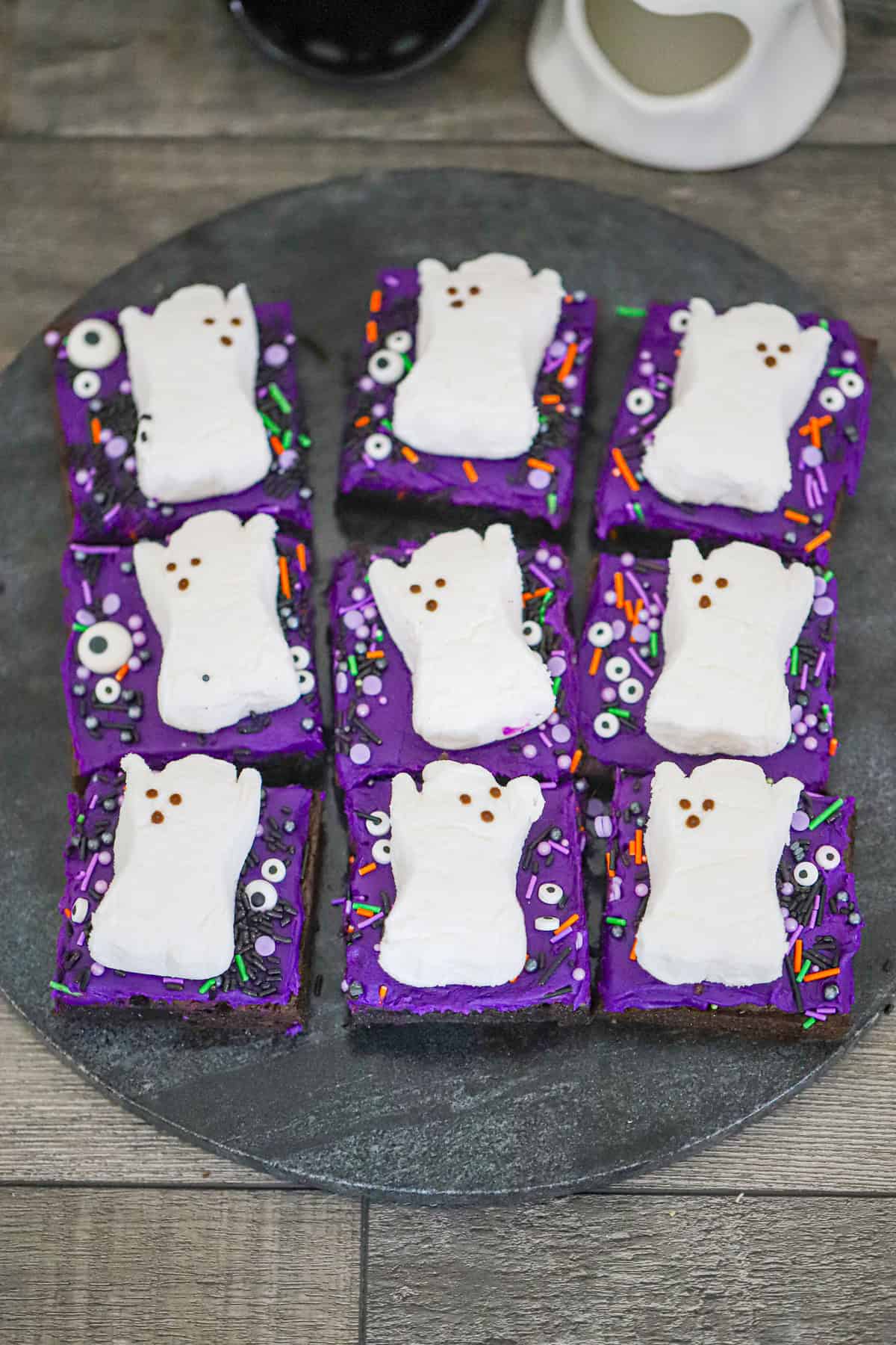 Halloween Ghost Brownies - The Baking ChocolaTess
