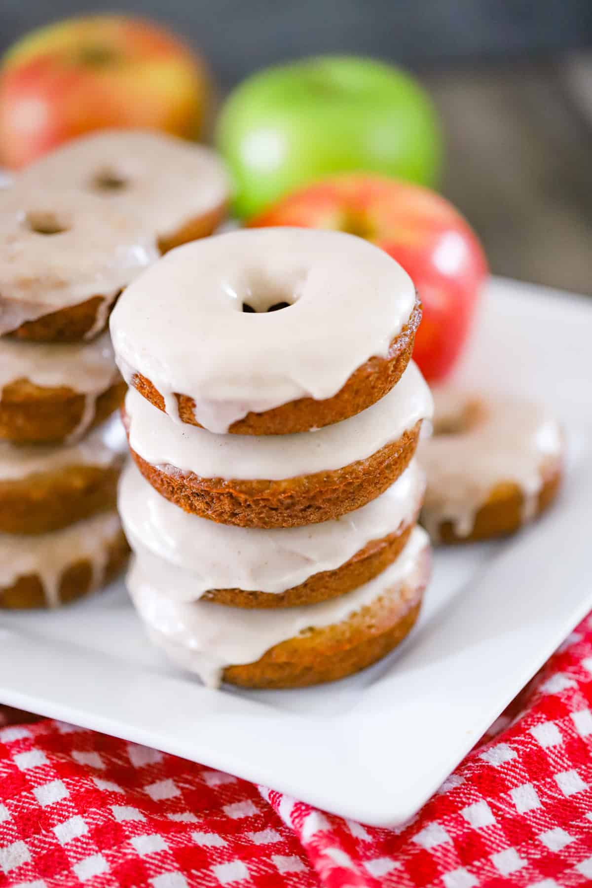 Baked Apple Cider Donuts - The Baking ChocolaTess