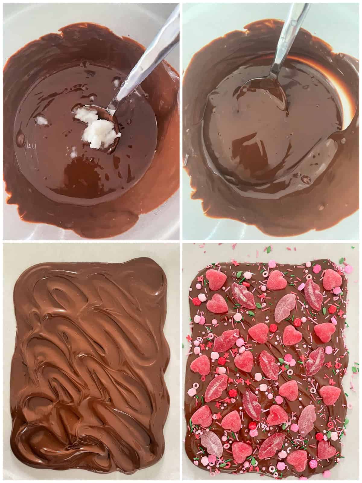 Romantic Valentine's Day Bark Recipe - The Baking ChocolaTess