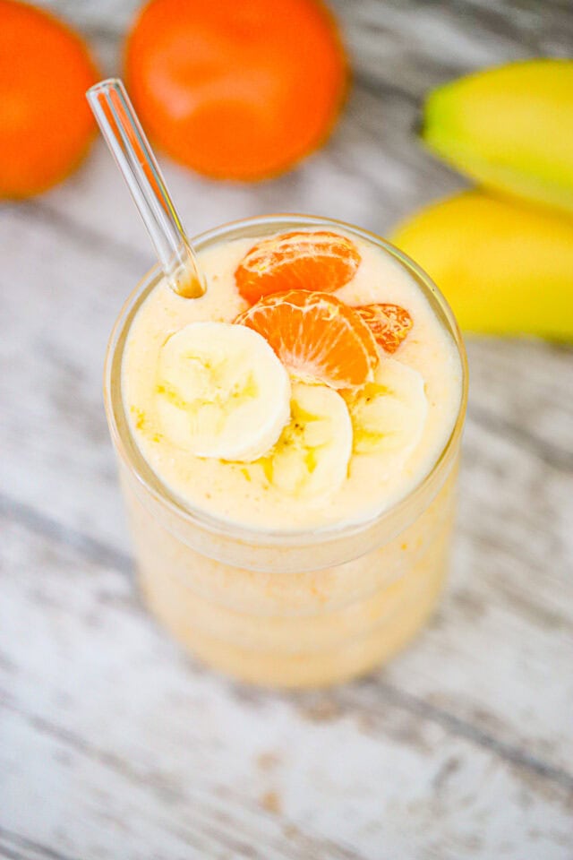 Cottage Cheese Smoothie with Orange & Banana - Protein Packed - The ...