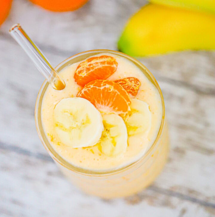 Cottage Cheese Smoothie with Orange & Banana - Protein Packed - The ...