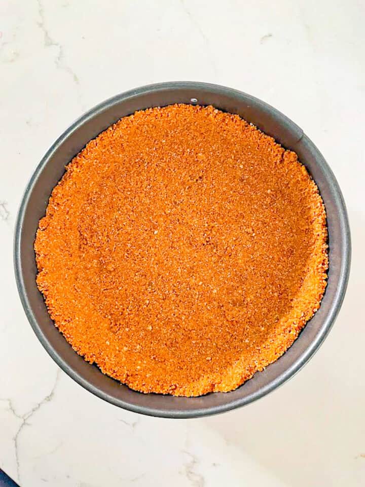 Biscoff Cookie Crust - The Baking ChocolaTess
