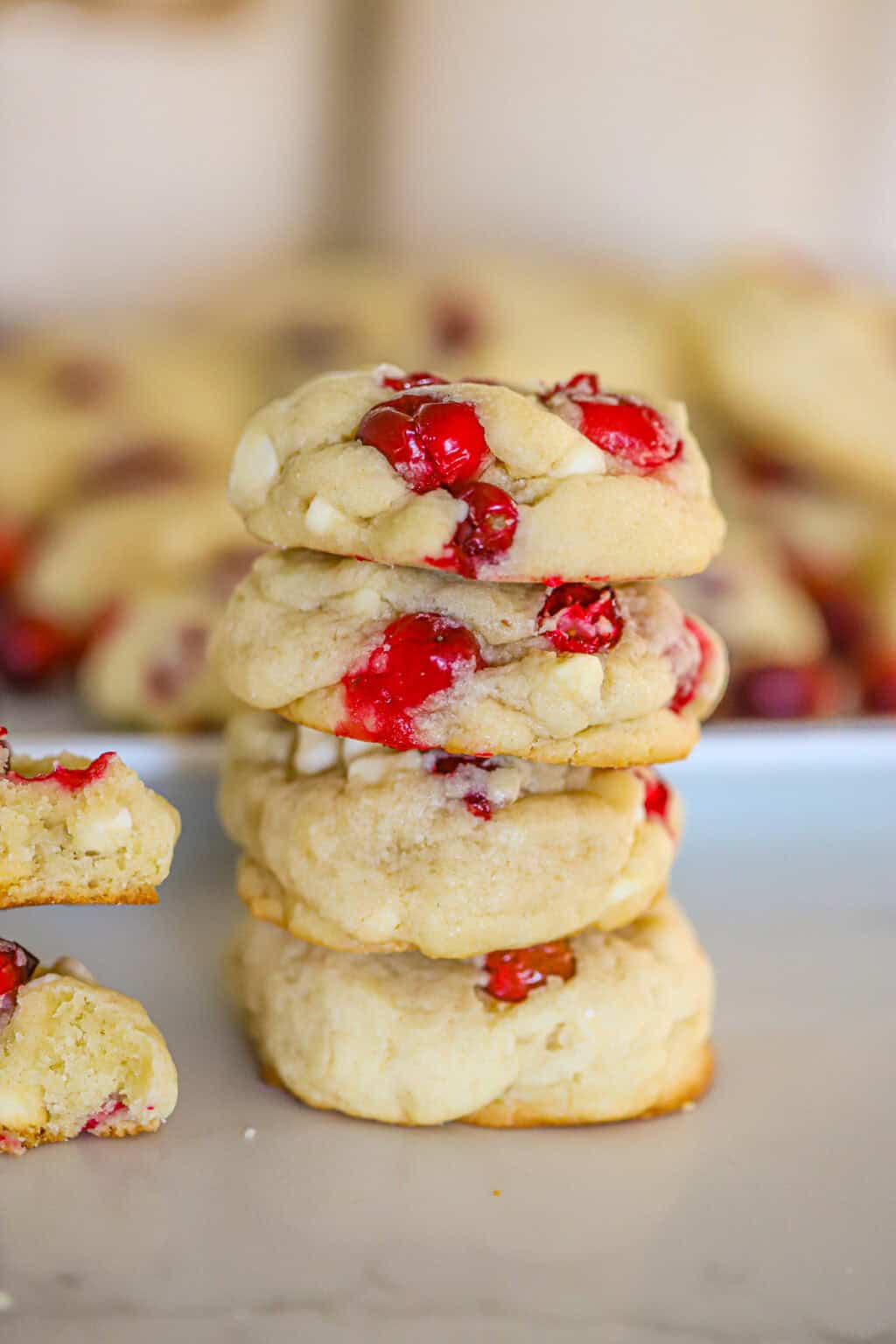 Cranberry Cookies for Your Holiday Cookie Platter